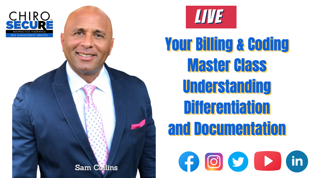 Your Billing & Coding Master Class - Sam Collins DC - HJ Ross Company