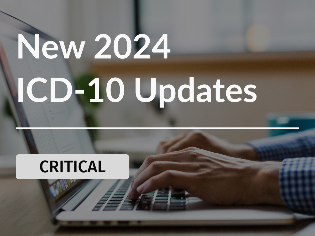 New 2024 ICD10 Updates 8am EDT Time - 10/07/2023 - HJ Ross Company