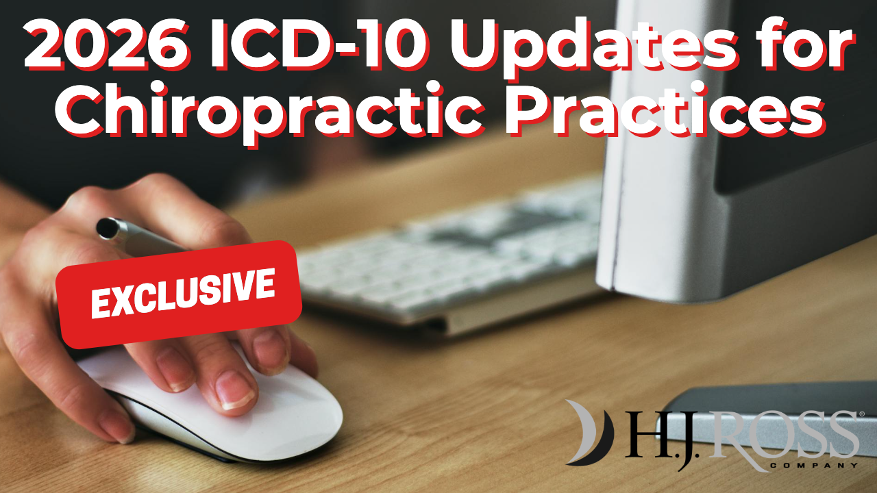 Billing & Coding: 2026 ICD-10 Updates for Chiropractic Practices - HJ ...